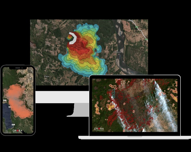 OroraTech Wildfire Solution (satellite-based wildfire detection and analytics platform) | BIP