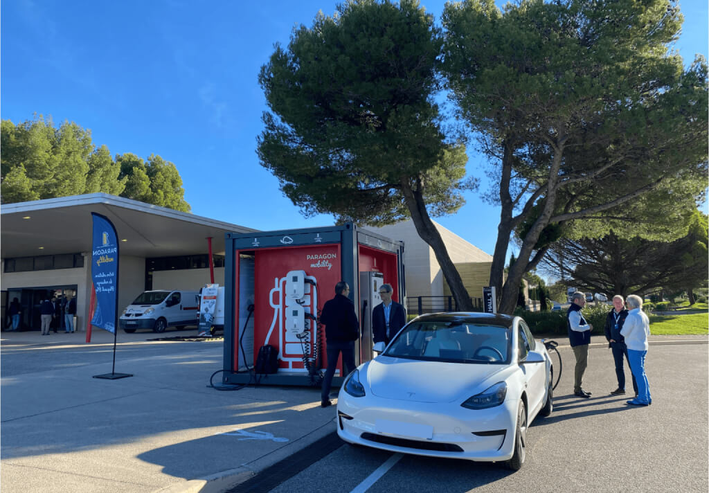 Paragon Pod – Modular EV Charging & Energy Station | BIP
