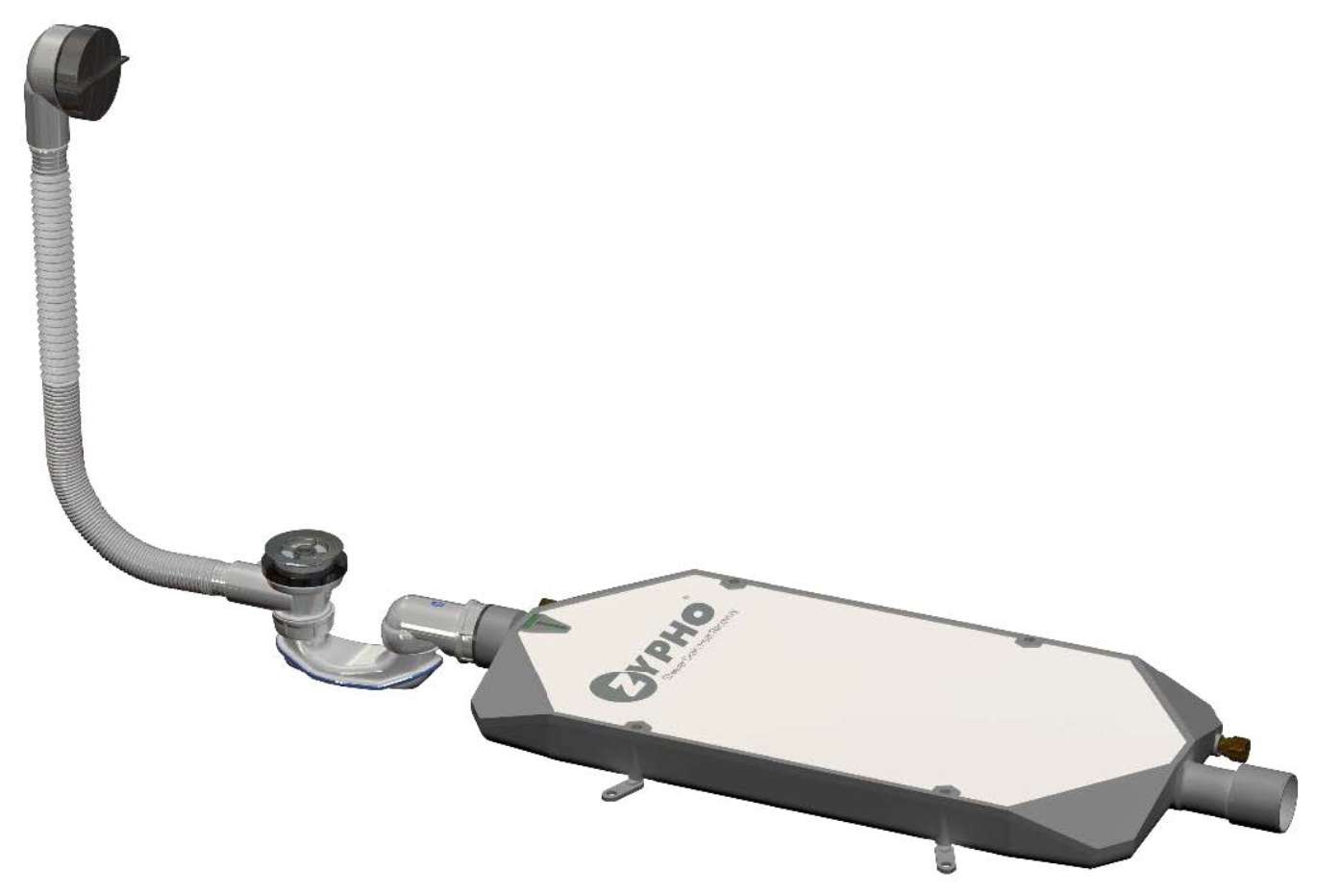 Zypho® Shower Drain Heat Recovery System | BIP