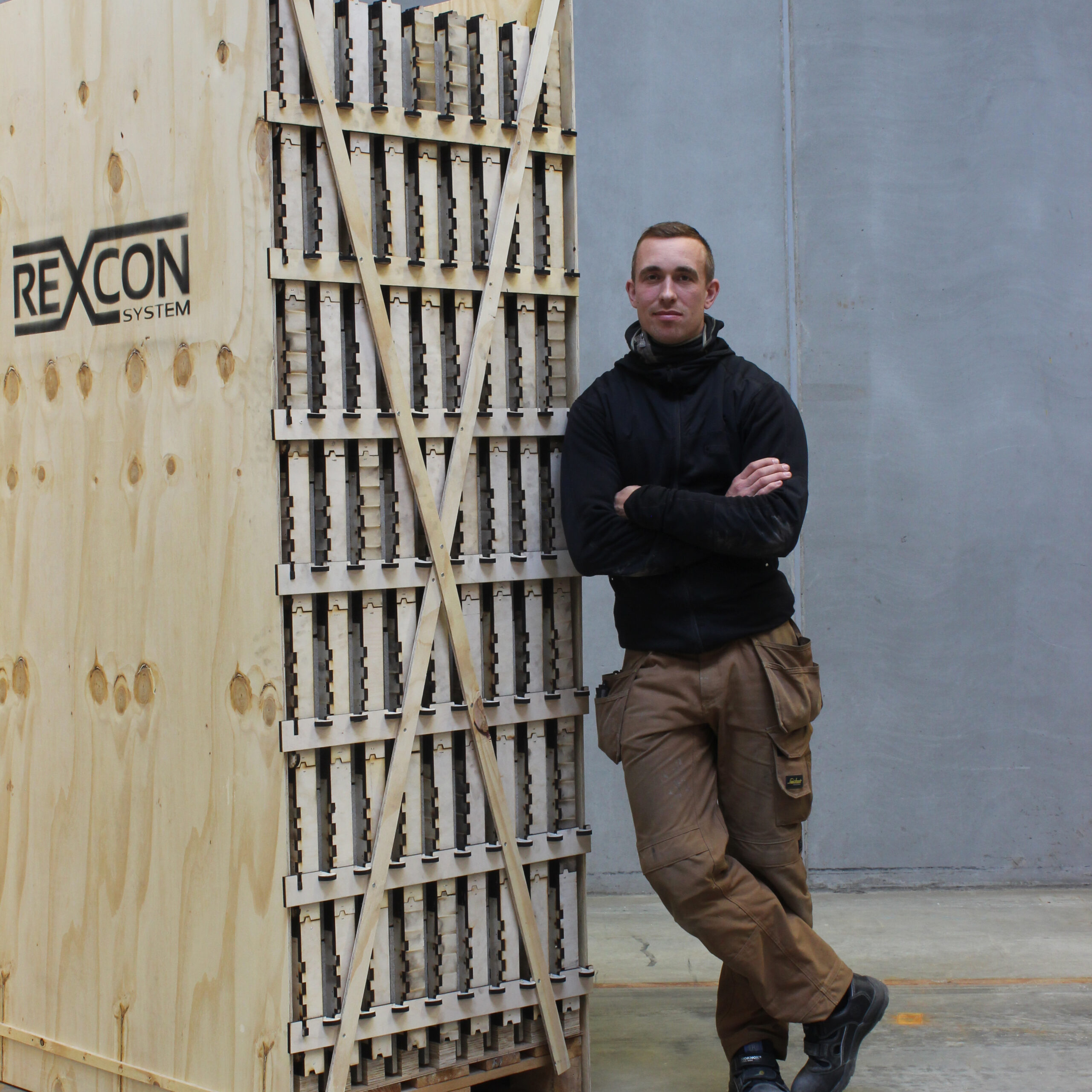 ReBLOCK modular wall system | BIP